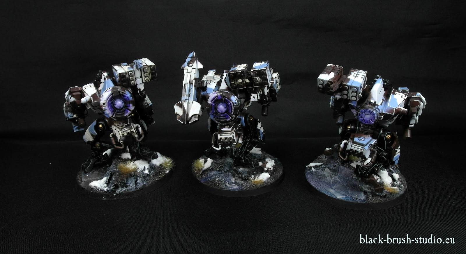Tau Empire: Army in Winter Camo Scheme