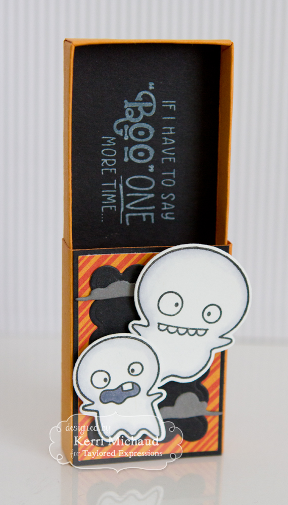 Taylored Expressions August Sneak Peeks: Whoos Scared? - Cards by Kerri