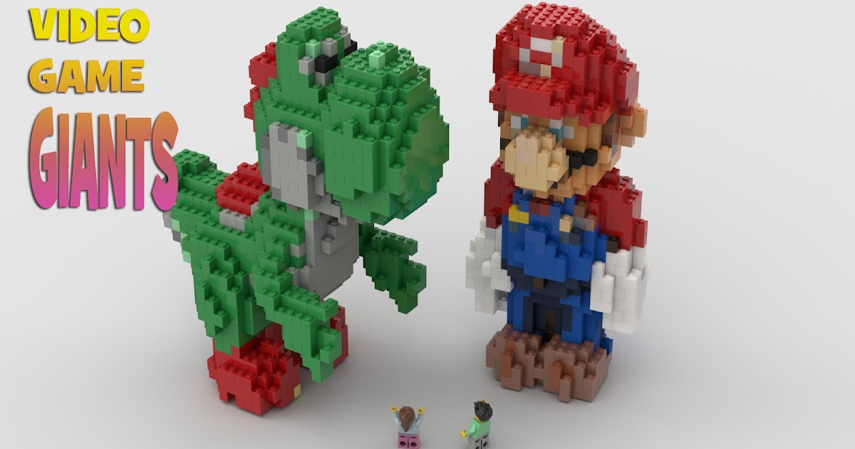 Cult Of The Brick: Video Game Giants - Coloured Voxels Part 5