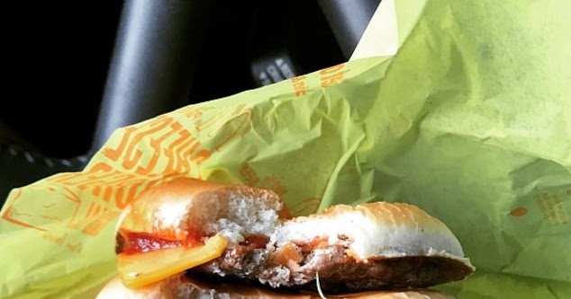 Drake's Place: McDonald's McGangBang burger.