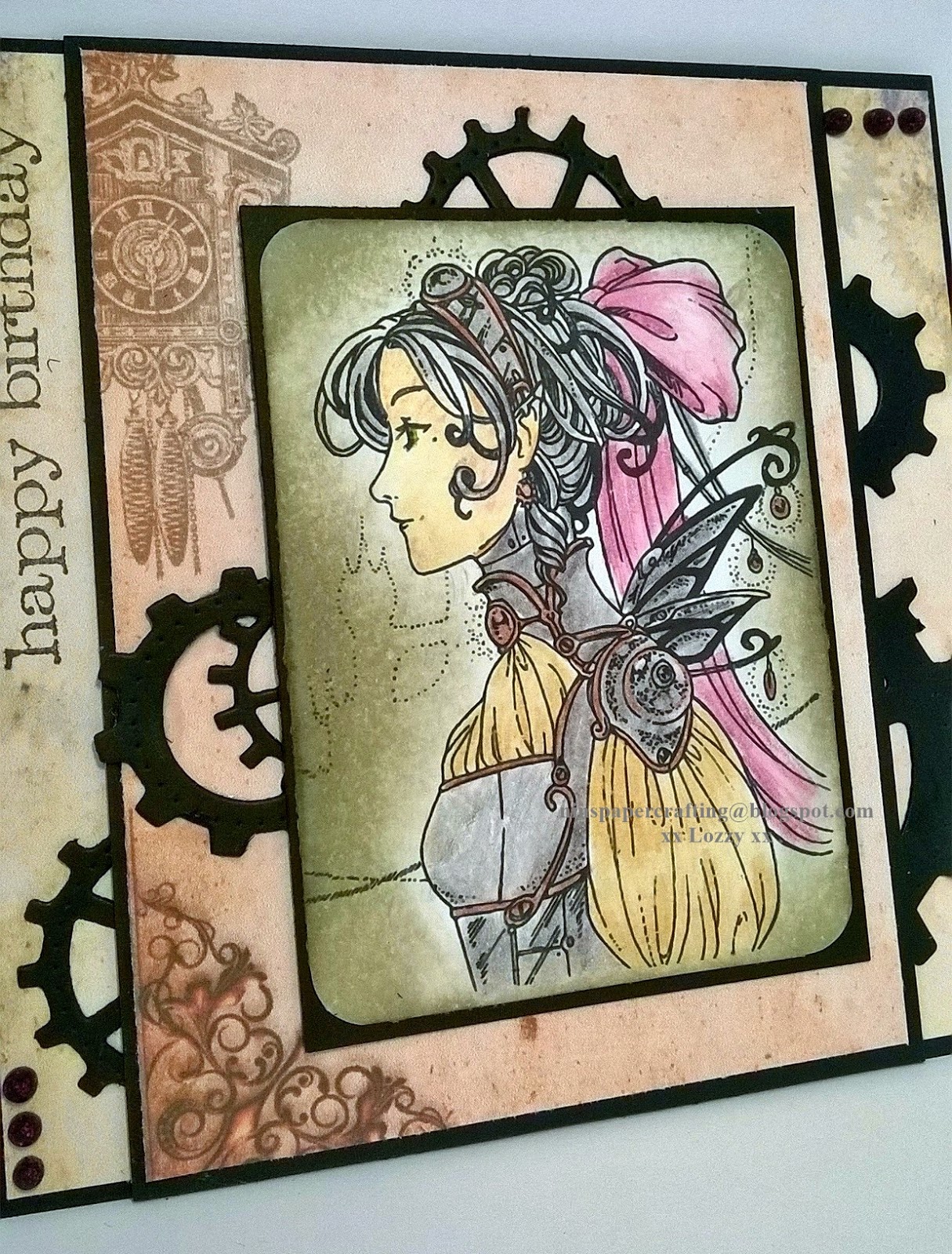 Nins Handmade Cards: A Bit More Time To Craft EXTRA Challenge ...