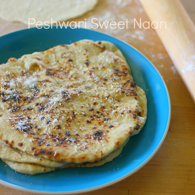 Peshwari or Sweet Naan