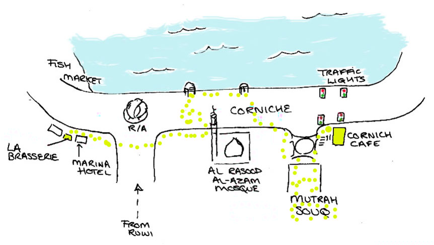 ART OF A NOMAD: Sketch Muscat for NACA