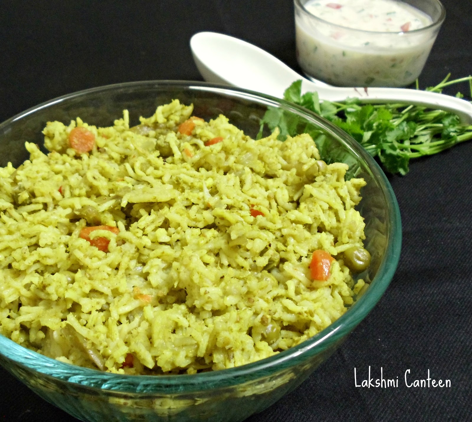 Lakshmi Canteen: Vegetable Pulao (Pulav)- Using Ground Masala