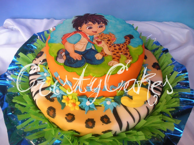 Torta decorada de diego - Imagui