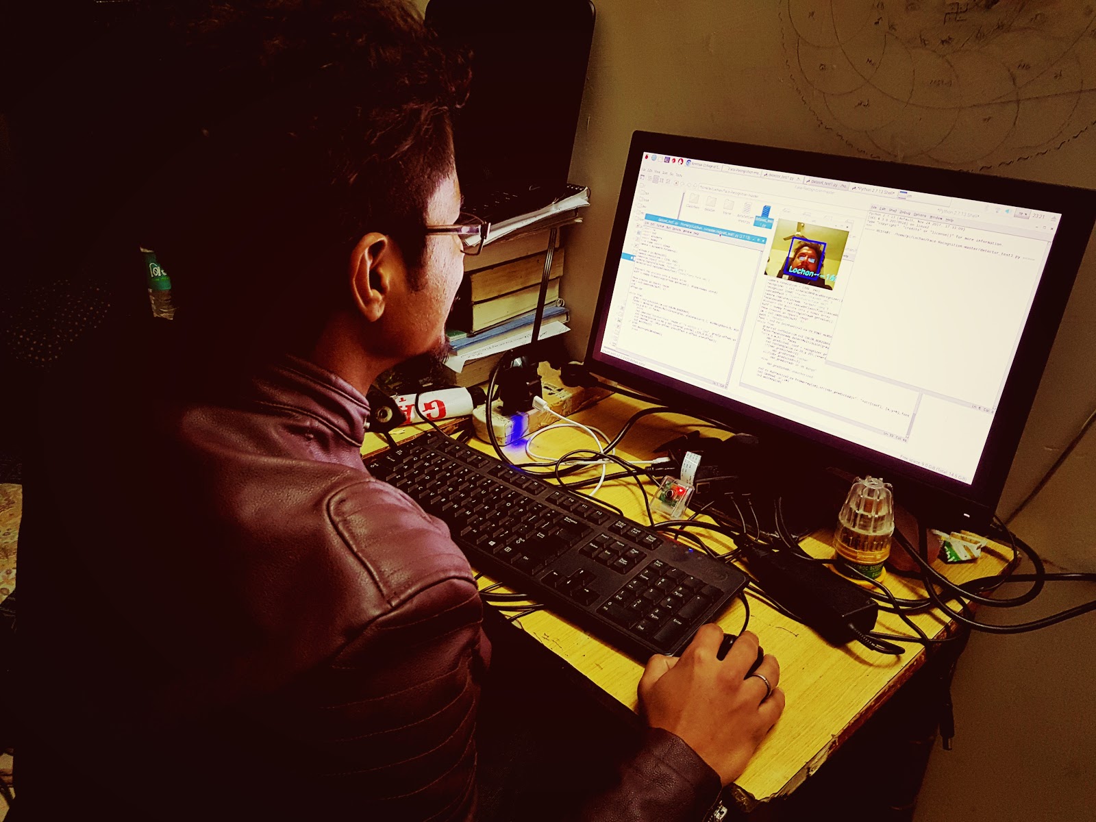 Efficient Human Identification Through Face Detection Using Raspberry Pi Based On Python Opencv