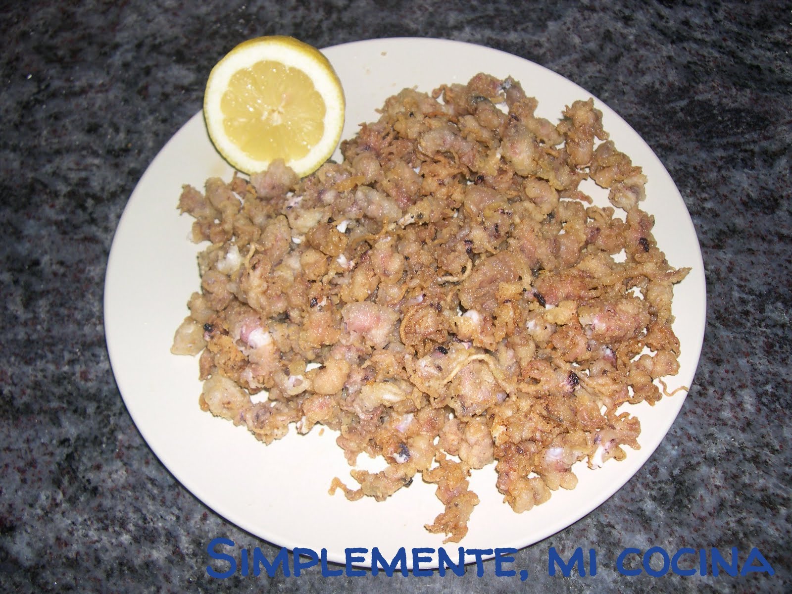 Simplemente, mi cocina: Chopitos