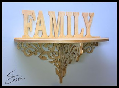 Scrollsaw Workshop: Fretwork Shelf, Family Scroll Saw Pattern.