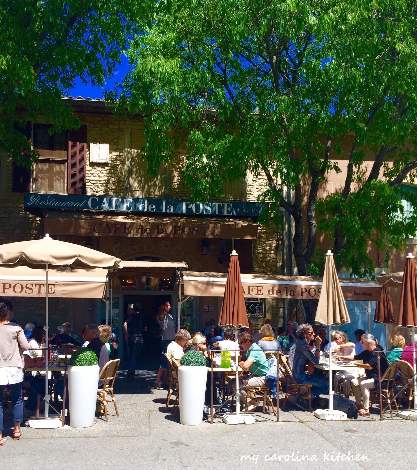 My Carolina Kitchen: Café de la Poste Bistro in Goult – Part II