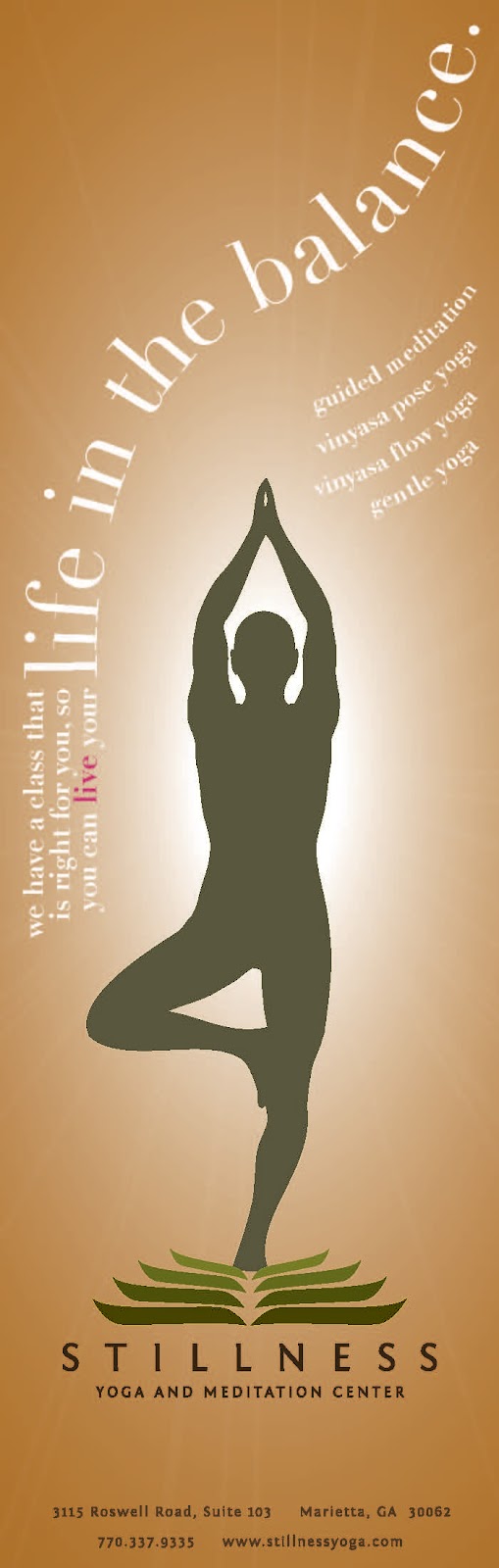 designingsteph: Stillness Yoga Ad Campaign