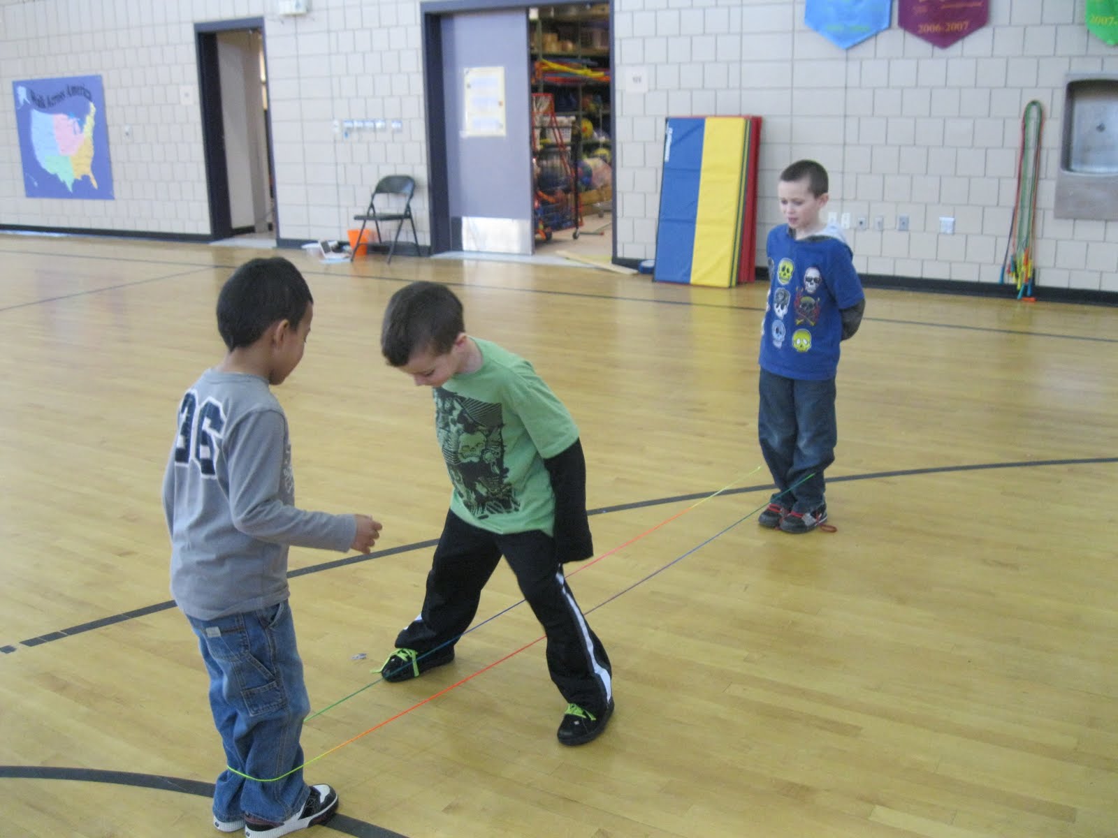 Woodville School's Blog: Chinese Jump Rope in Phys Ed