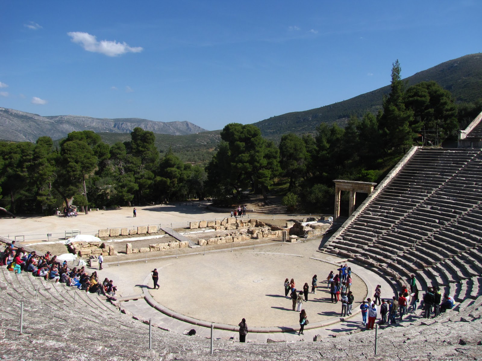 La très grande balade: Epidaure, visite et pause avant Athènes
