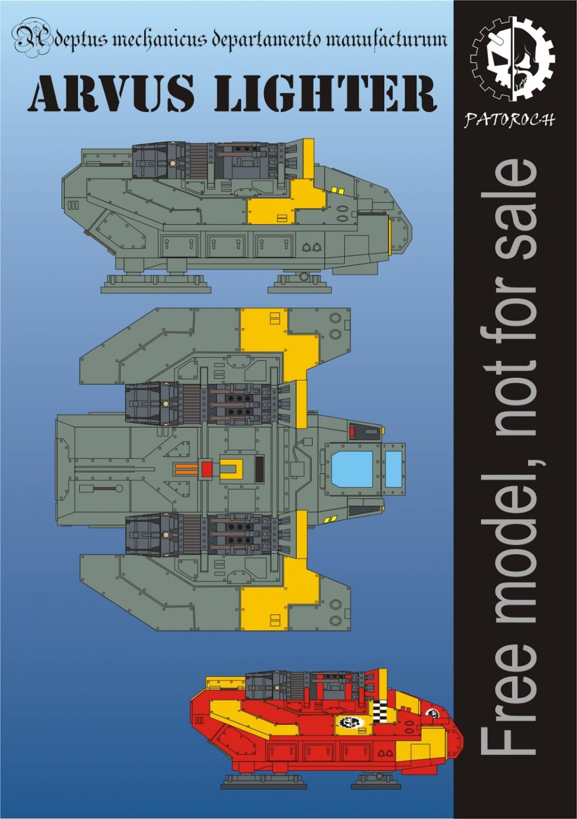 Paper Wargames: 40k Arvus