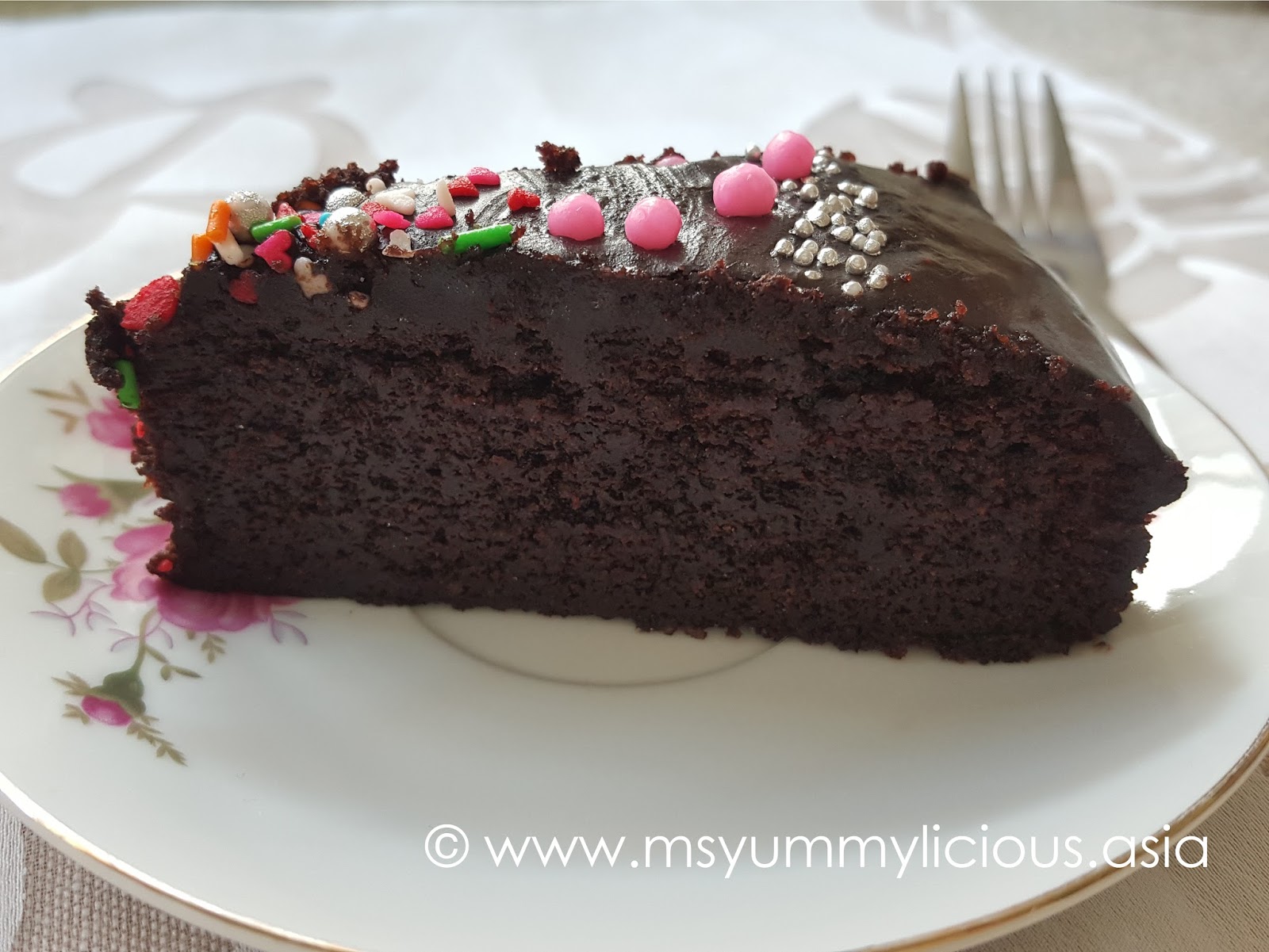 Steamed Moist Chocolate Cake For Our Prince Charming's 1st Birthday ...