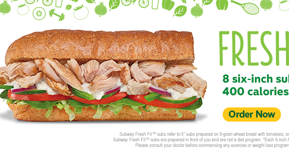 The One Income Dollar: Healthy Eating With Subway's Fresh Fit Choices