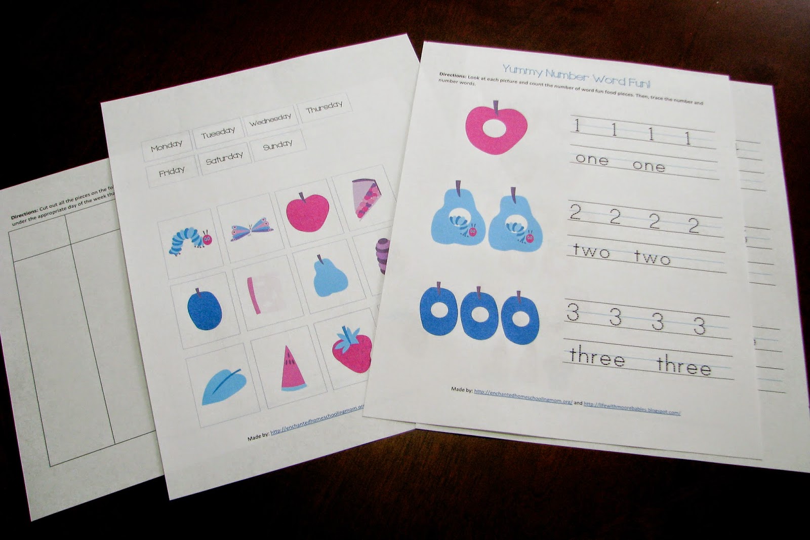 Mommy's Little Helper: The Very Hungry Caterpillar Preschool Theme