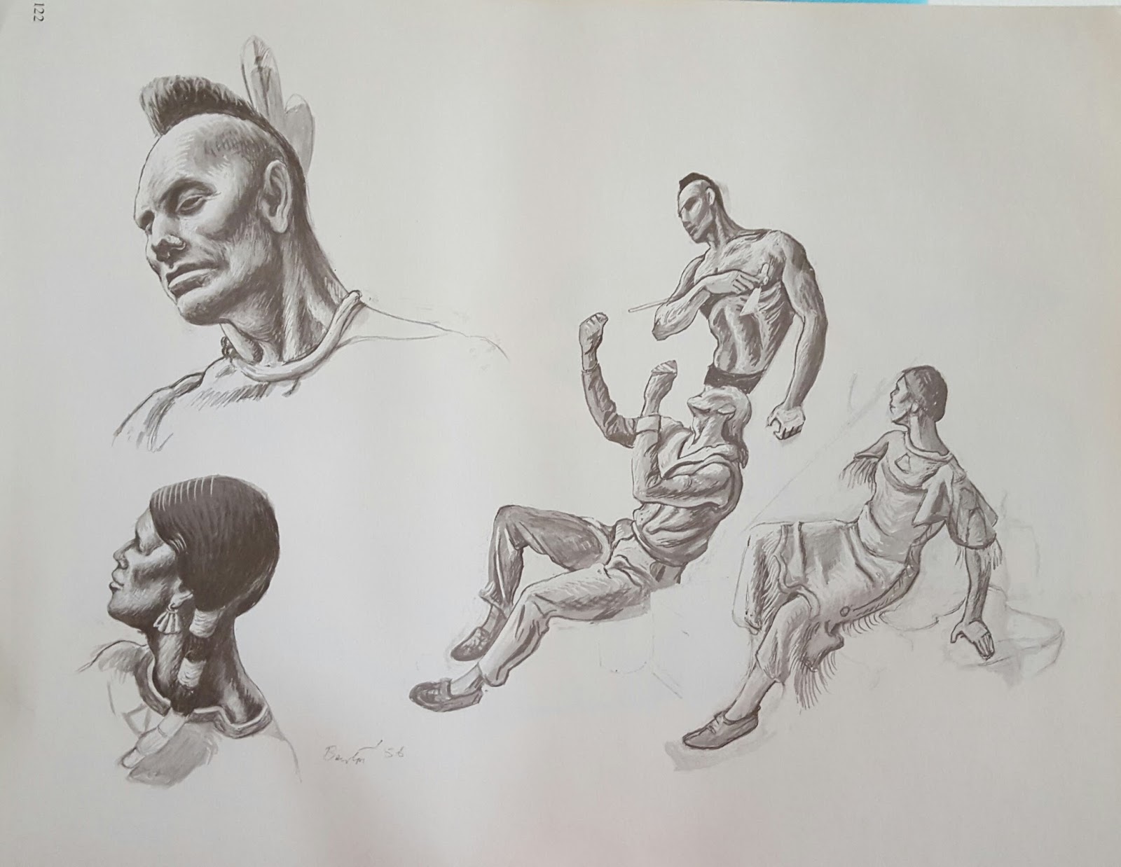 DRAWING AT DUKE: Thomas Hart Benton - By Susan Hynes