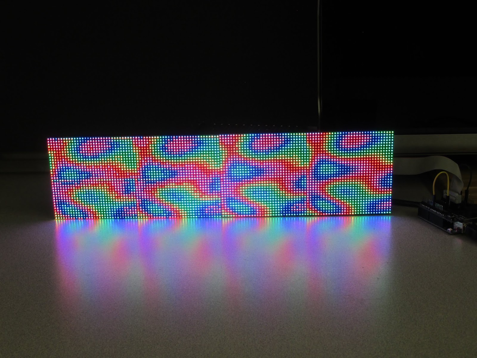 My Commentary and Technical help: P3 64x32 HUB75E LED matrix panels ...