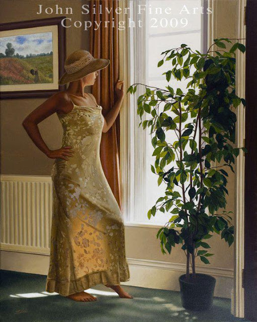 Maher Art Gallery: John Silver 1959 | British Figurative painter