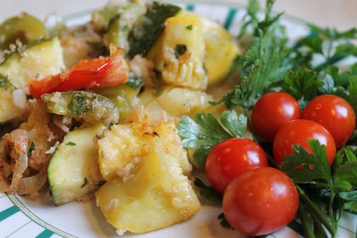 Baked Italian Squash Casserole