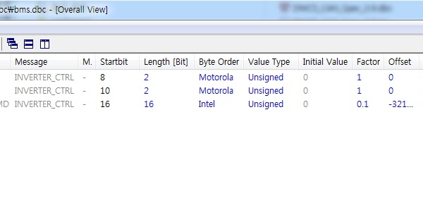 삶의 의미는 성장에 있다: CANdb(.dbc file) python으로 parsing 하기