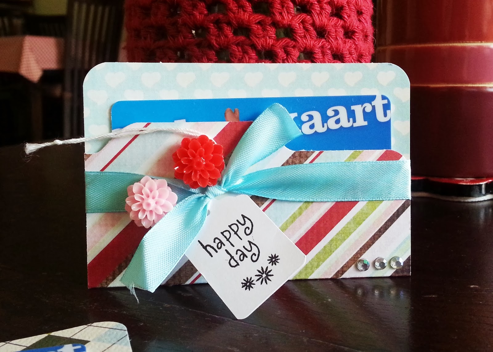 Leukgemaakt: Kadokaart mapje