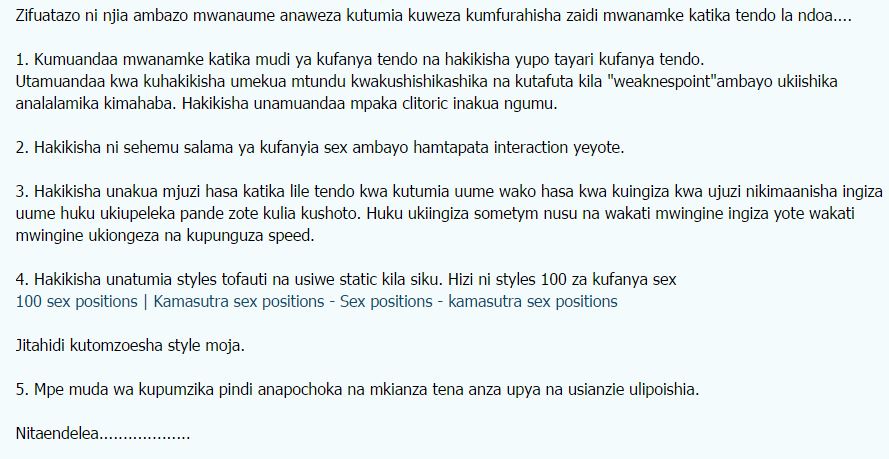 Video:::Kabinti Haka Ni Kadogo Ila Ni Kafundi Hatari Kitandan | Tz ...