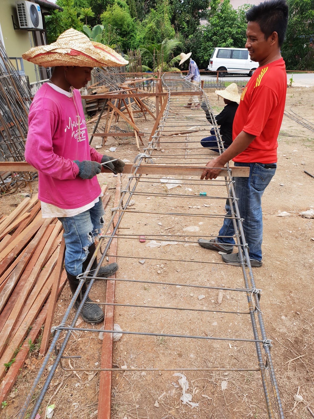 Pengalaman Membina Banglo Sendiri: Footing