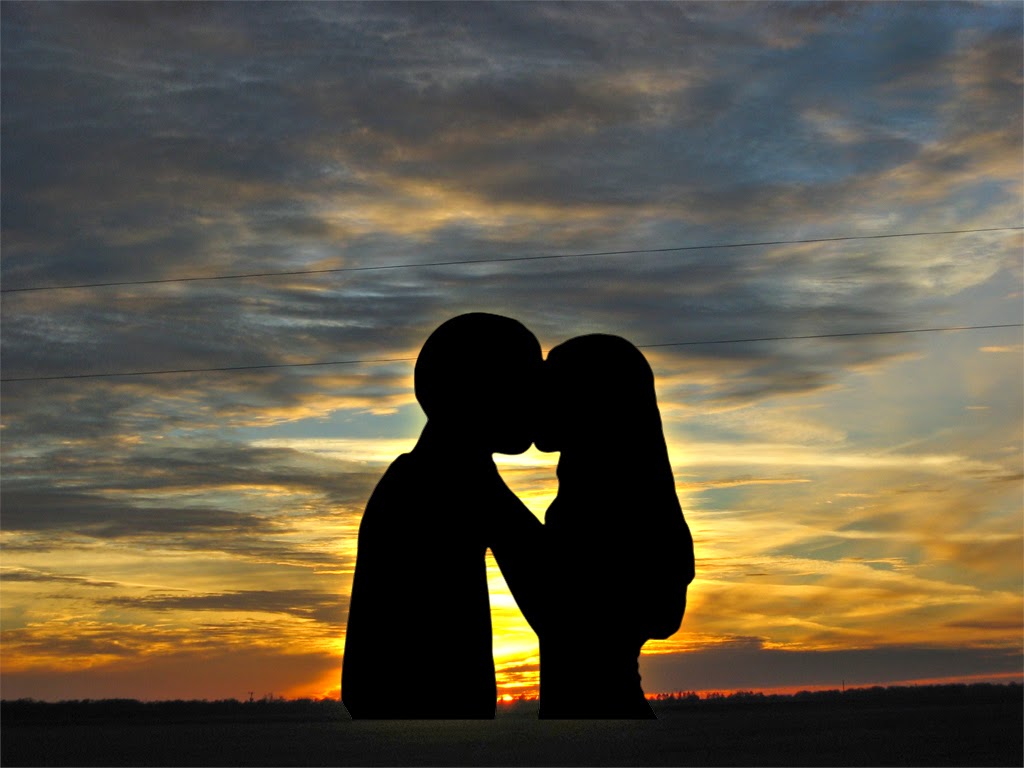 Romantic Pictures The Sunset, Love Wallpaper