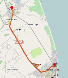 Around the Edge of England by Bus: Folkestone to Grays