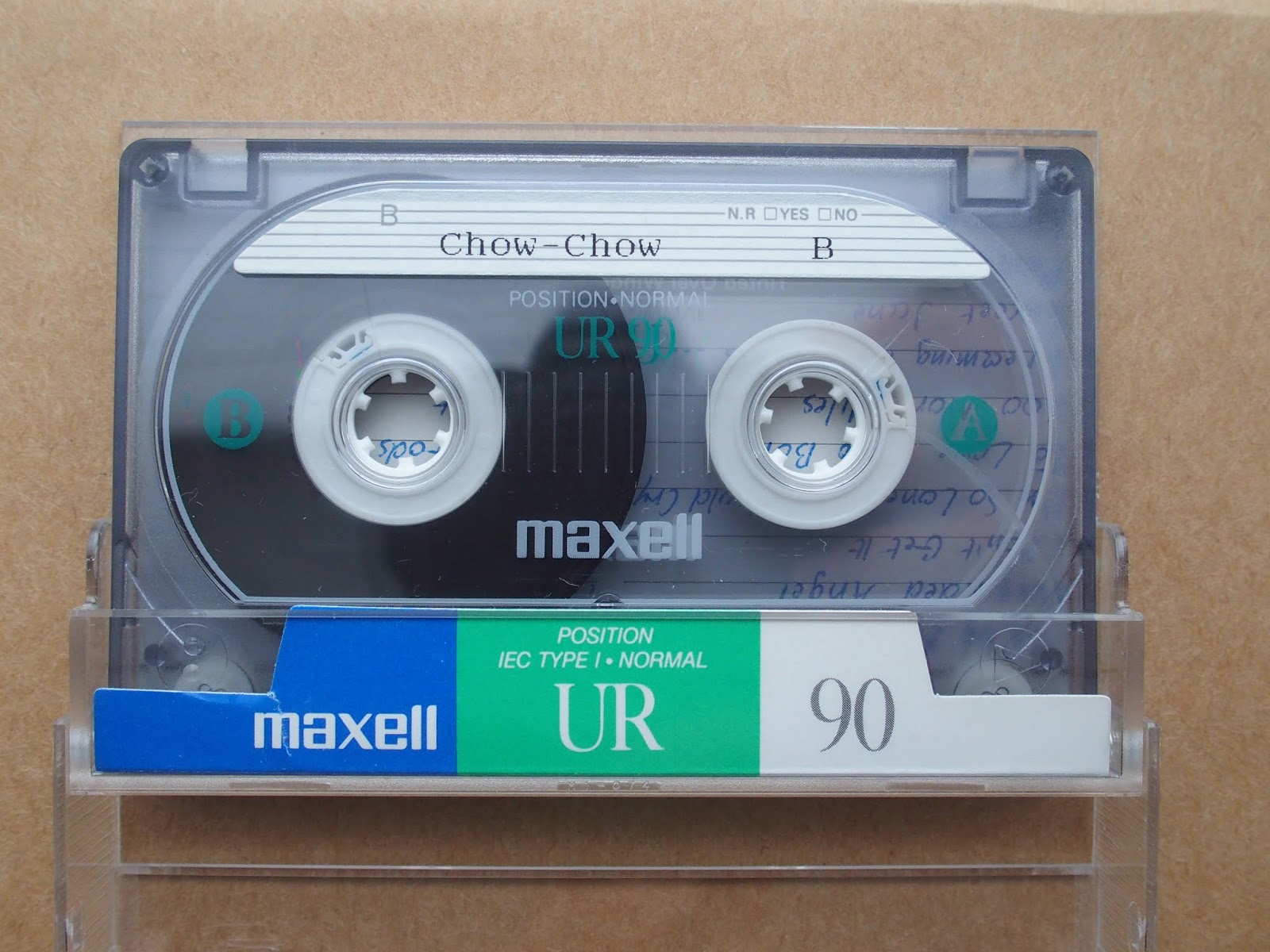 Audiochrome: Cassette tape measurements: Maxell UL, UR, LN, S-LN
