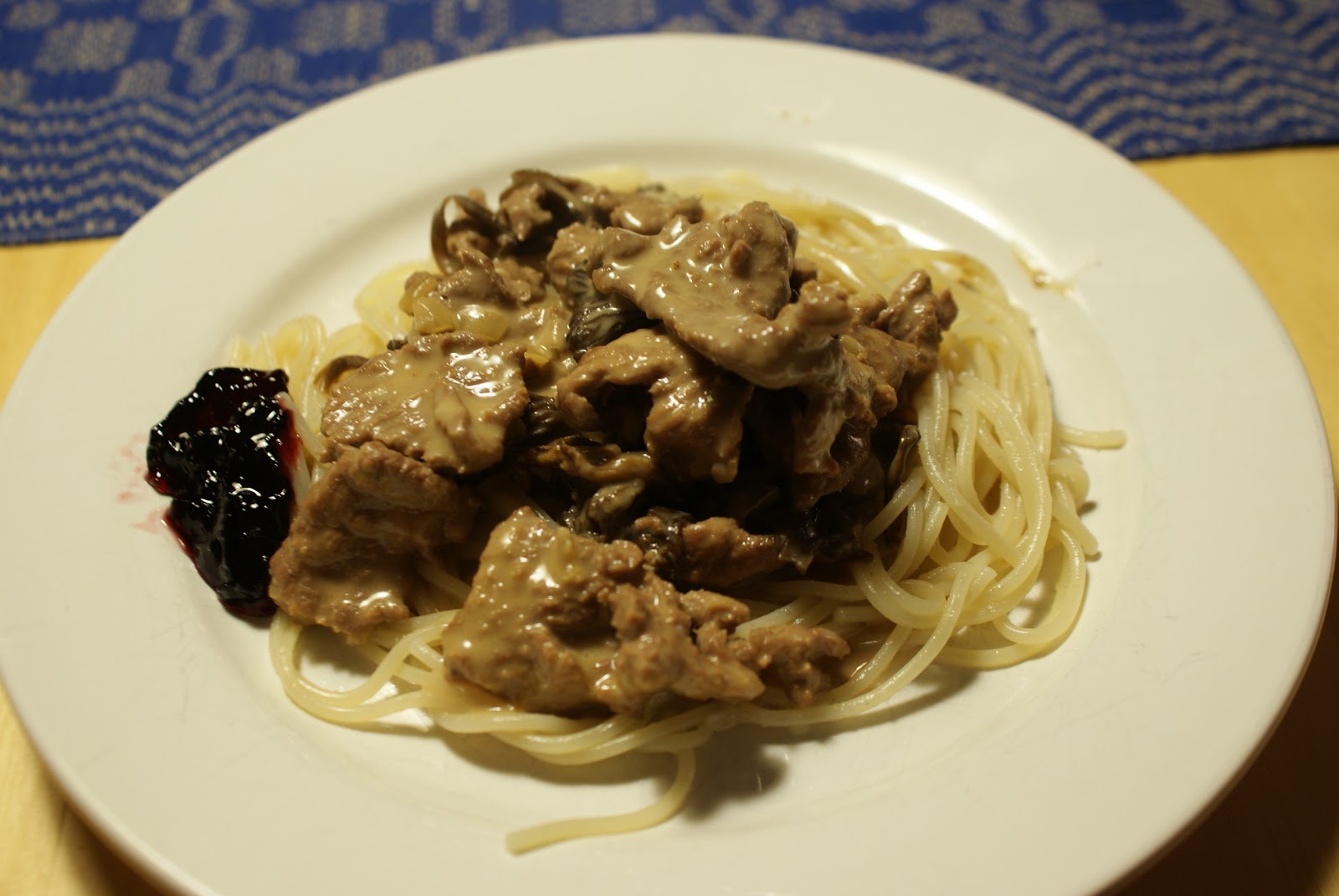 Emmas Matblogg: Krämig viltskav med svamp och gorgonzola