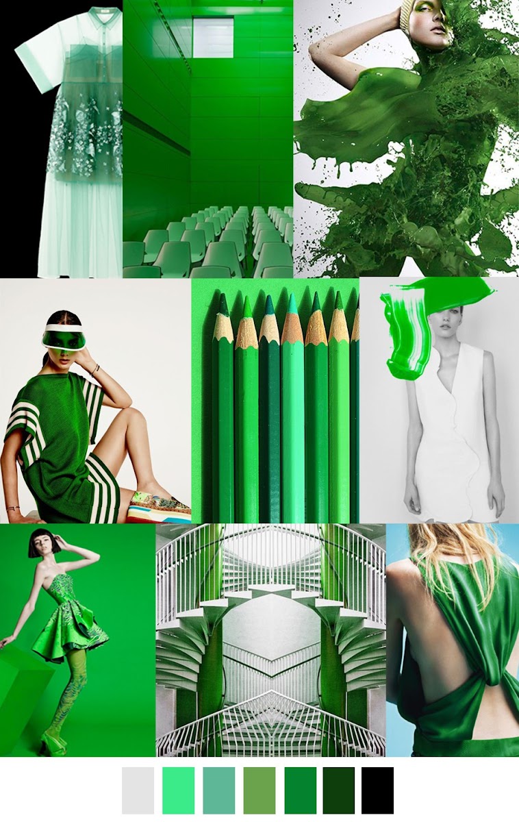 2017 Trend Patterns Green
