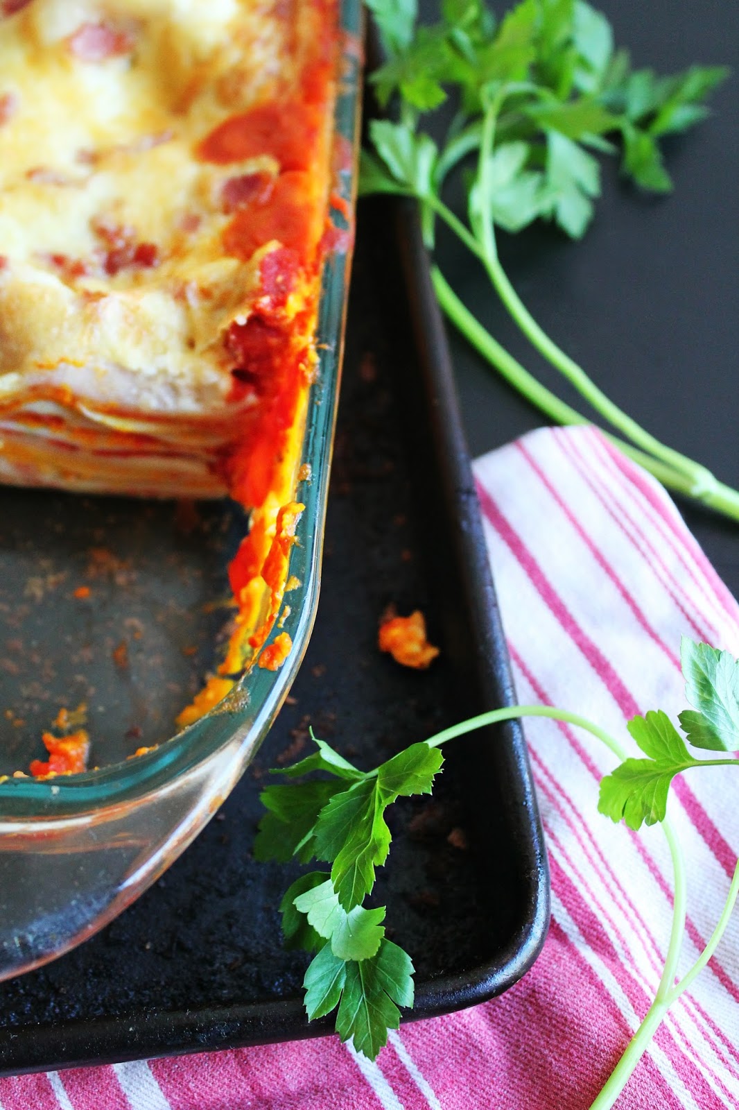 Lick The Spoon: Pumpkin & Bacon Lasagne