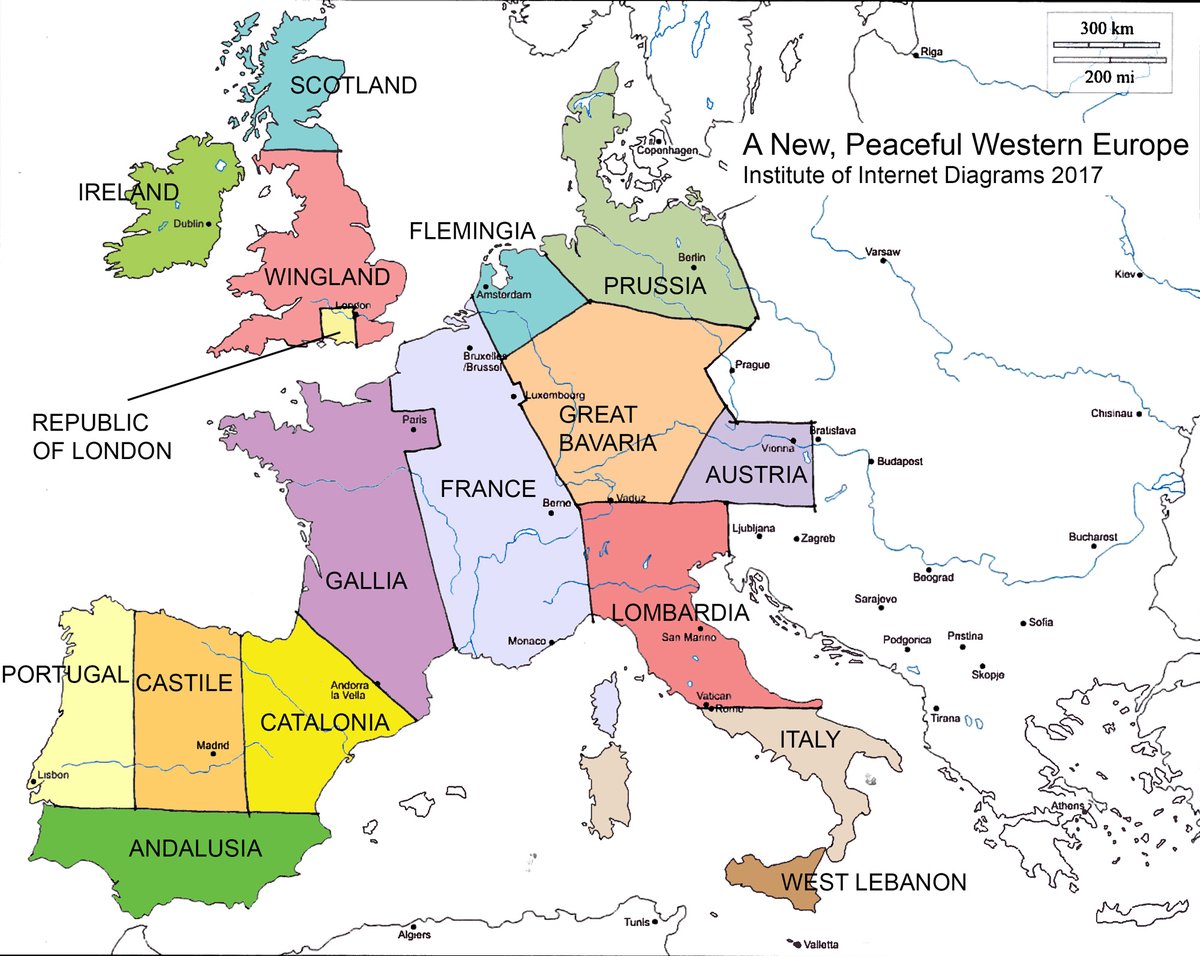 "A New, Peaceful Western Europe" (inspired by what Europe did elsewhere ...