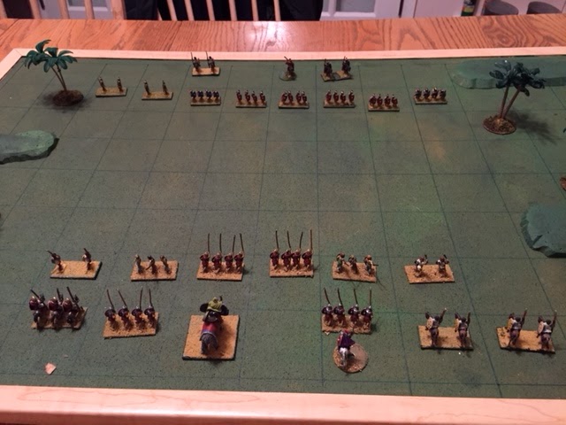 Last Stand at Cairngorm: First play of The Portable Wargame