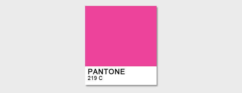Pink Pantone