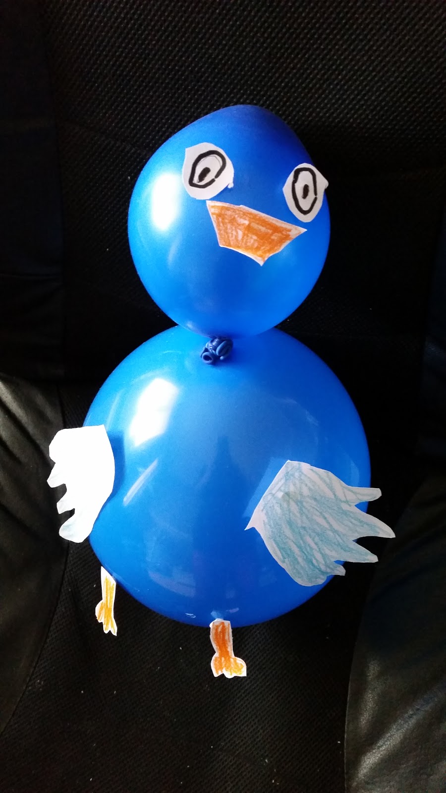 mbasilica: Balloon Bird - how to make