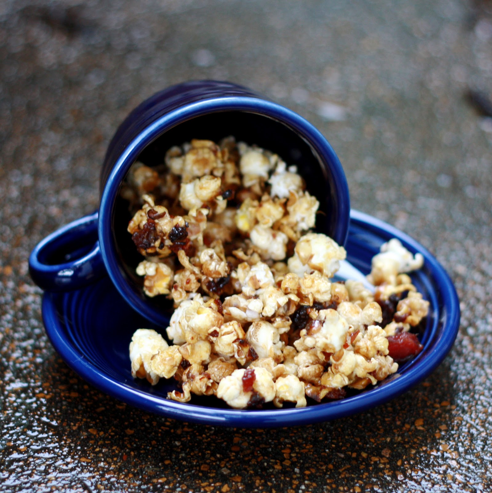 Bacon Bourbon Caramel Popcorn