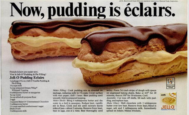 Dying for Chocolate: VANILLA PUDDING ECLAIRS: National Eclair Day!