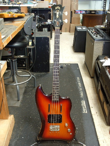 The Guitar Garage: 1966 Guild Jetstar Bass: Bringing a "Peter Tork ...