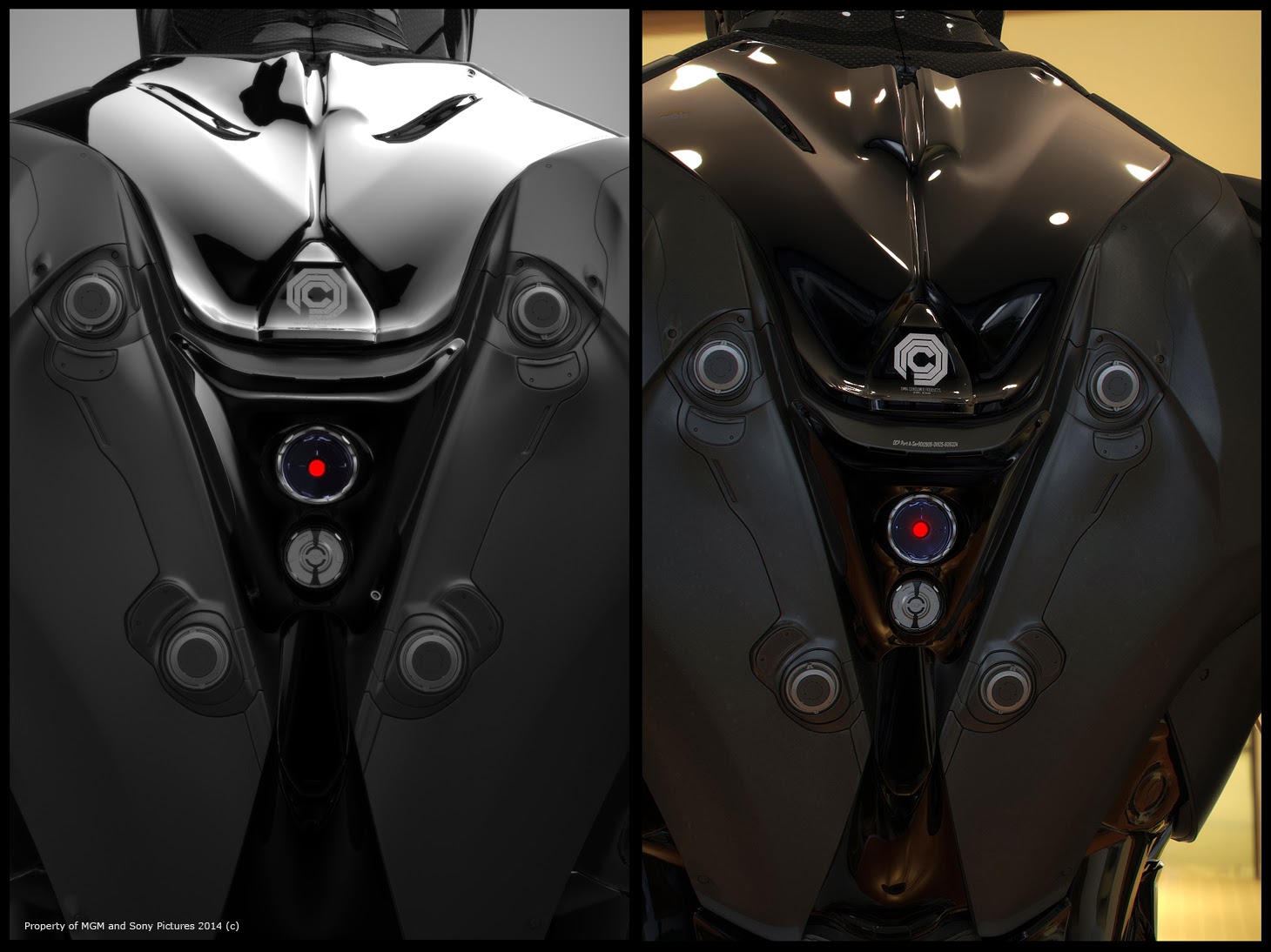 Awesome ROBOCOP 2014 Armor and Weapons Concept Art by Vitaly Bulgarov ...