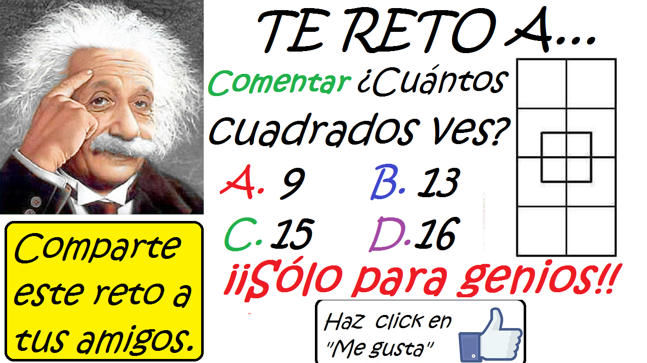 Retos, acertijos y algo más...: Retos mentales. Problema de observación ...