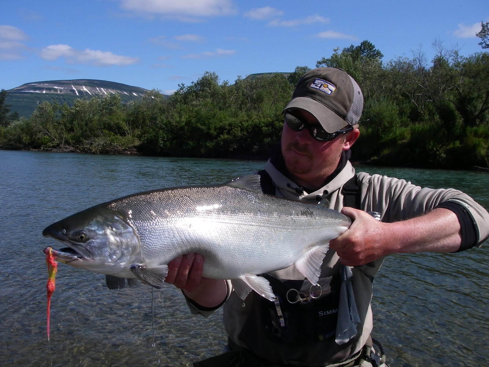 Rainbow River Lodge: Silver Salmon on the Kamishak River