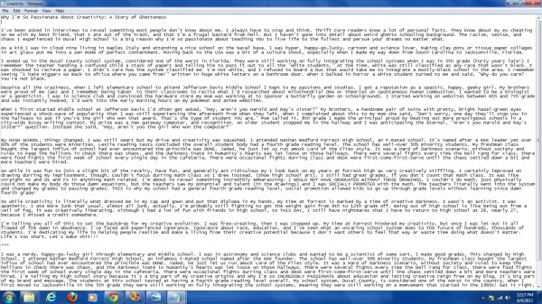 Blog Posts Behind-the-Scenes: The Pedantic Thrift Core Writing Process