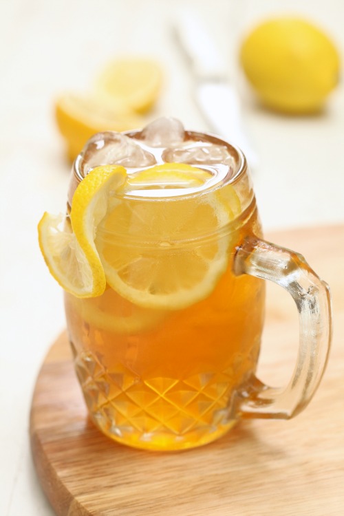 Ice Lemon Tea - masam manis