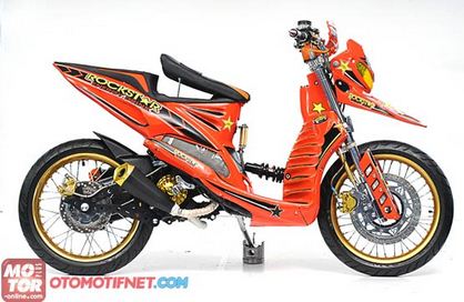 Modif Motor Matic Jadi Trail | Modifikasi Motor