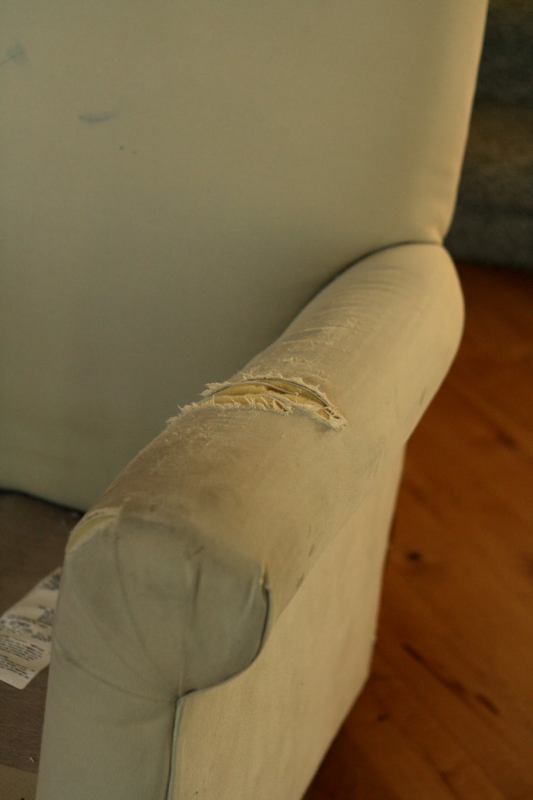 Custom Slipcovers by Shelley: Upholstered Rocking chair