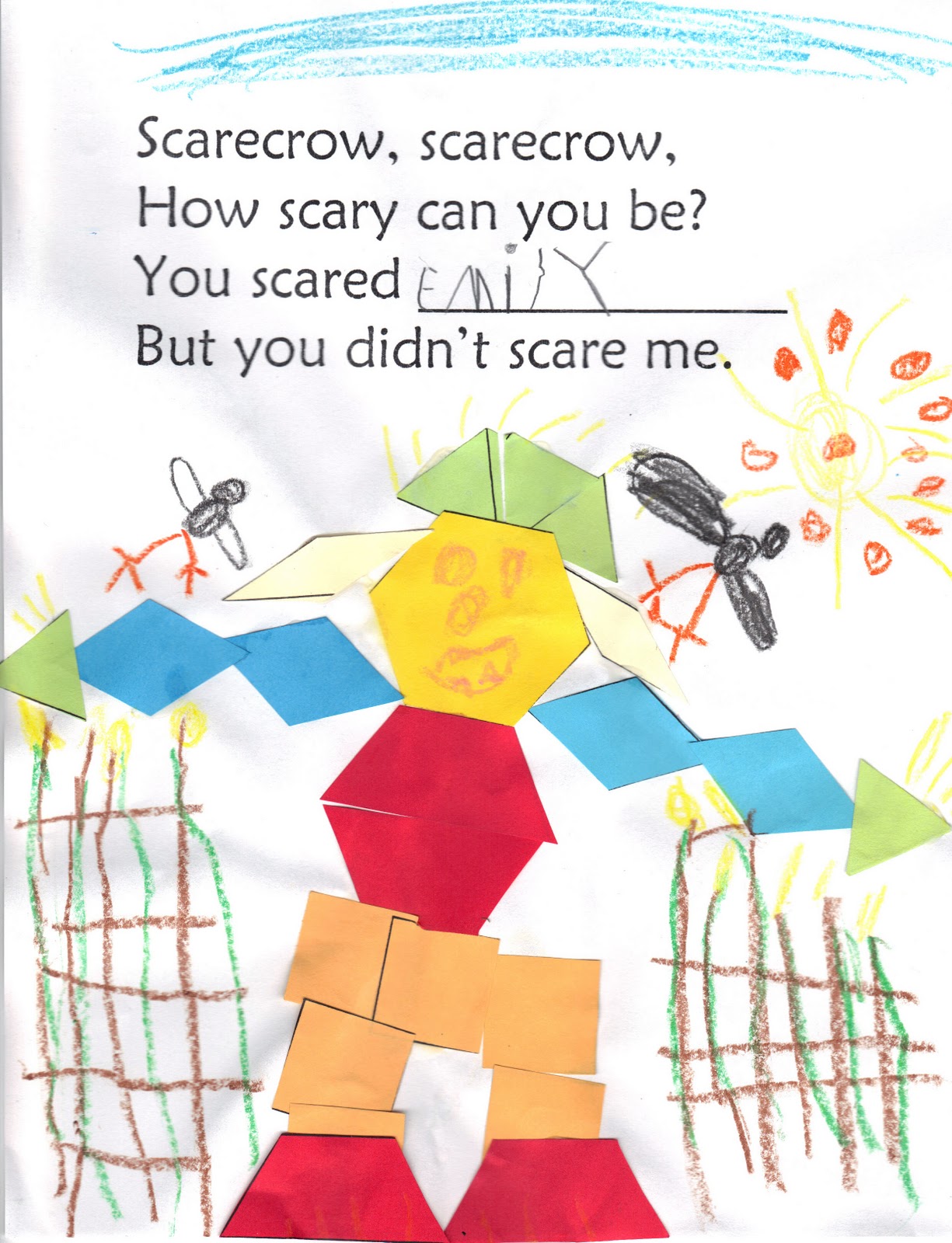 The Very Busy Kindergarten: Scary Scarecrows