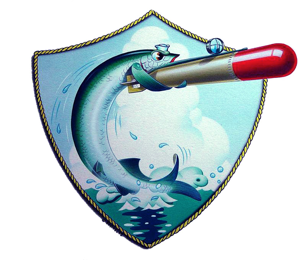 ALL MY EYES: Graphics from the Deep: Submarine Insignia by Ray Young